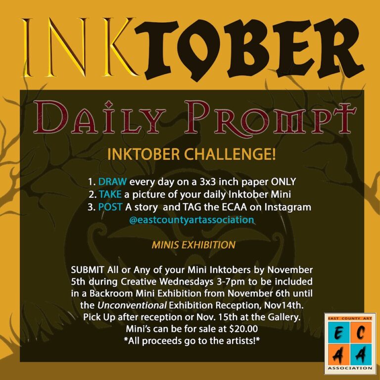 INKTOBER – East County Art Association